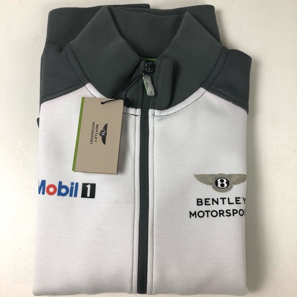 Bentley | Sweaters | Bentley Motorsports Mobil Full Zip Luxury ...